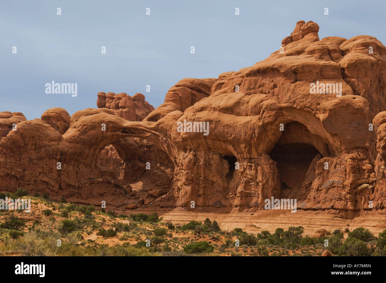 The Windows Section, Arches, National Park Stock Photo - Alamy