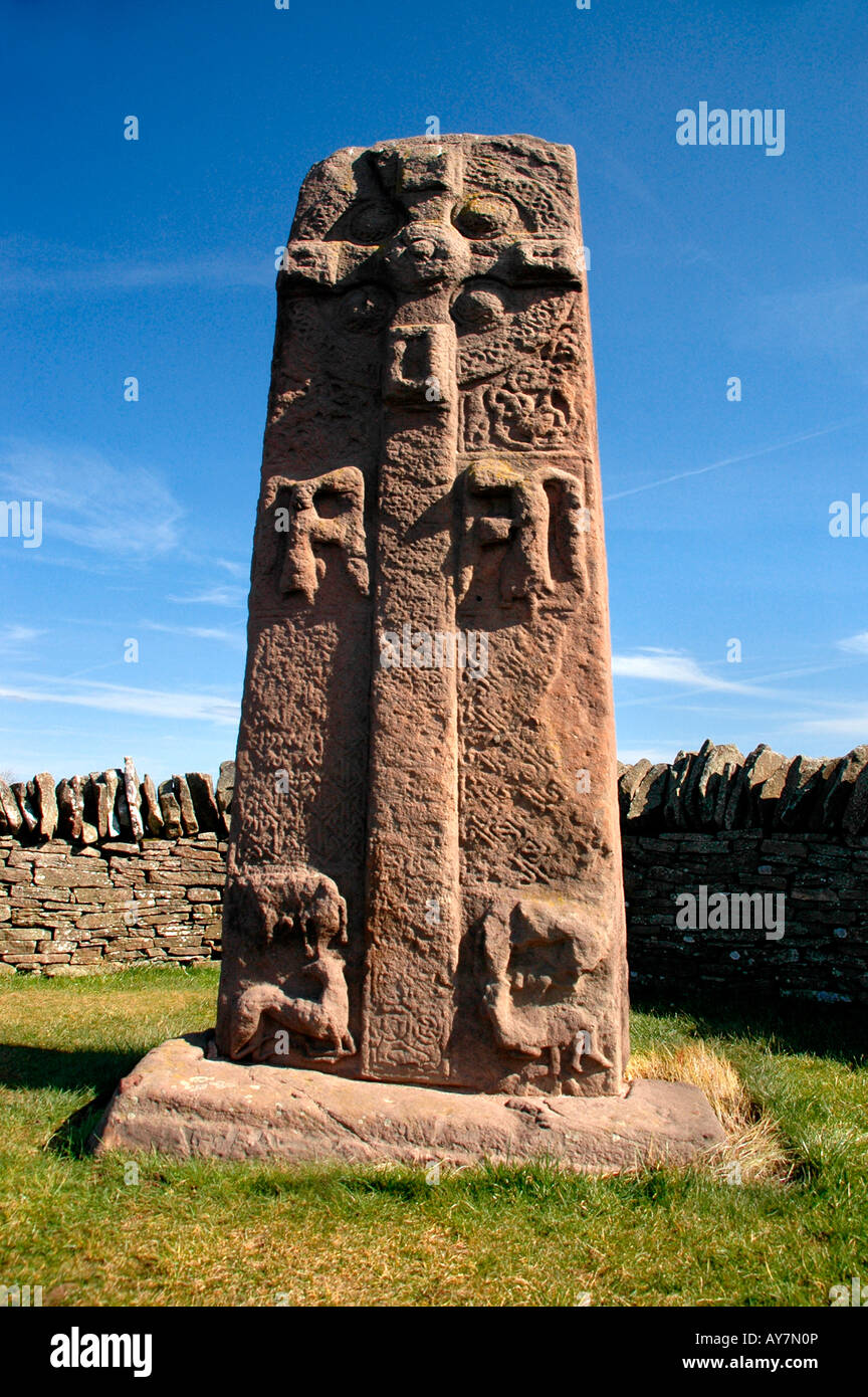 Pictish cross slab hi-res stock photography and images - Alamy