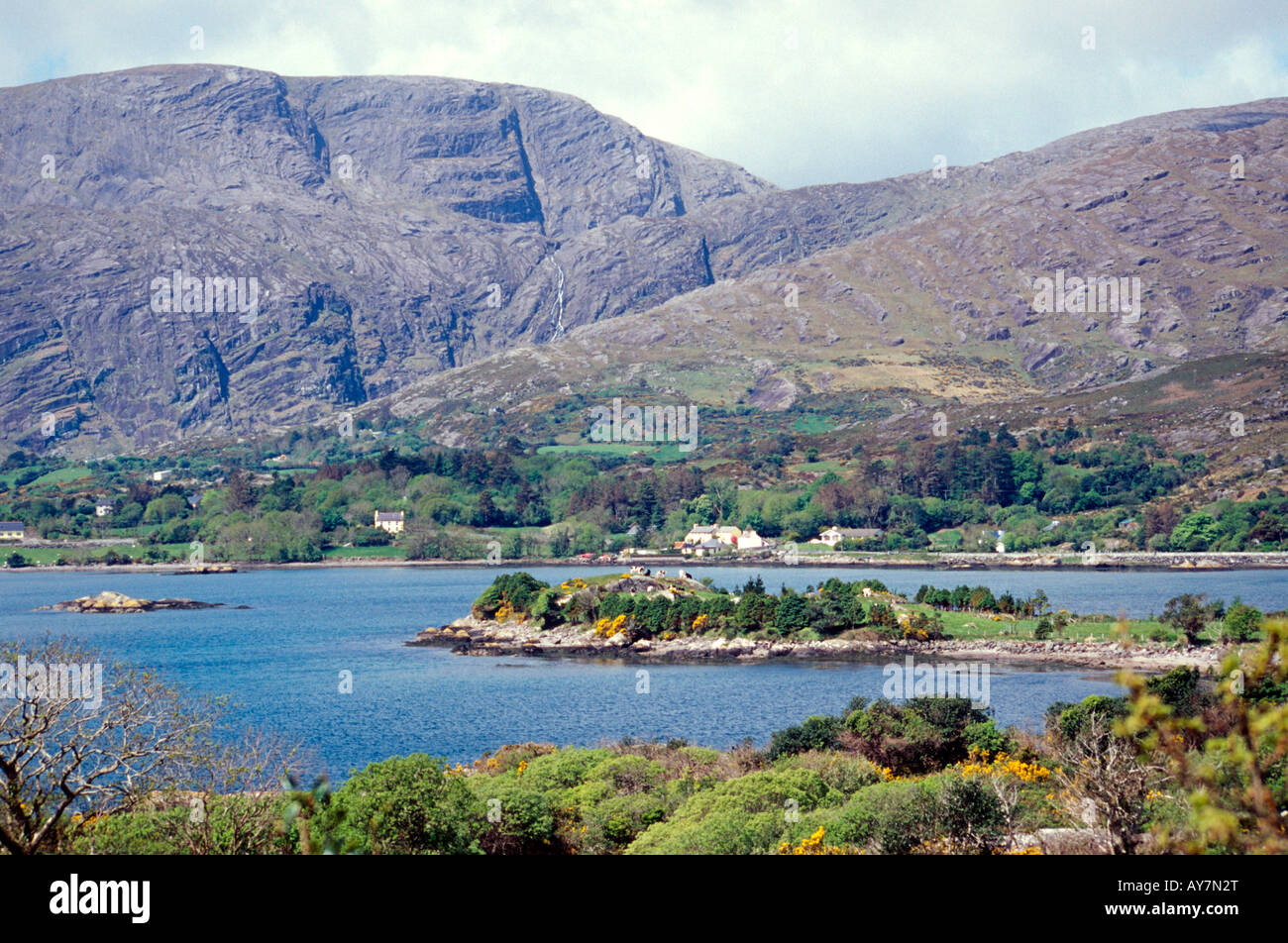 County Cork ireland hungry hill mountain scenery Stock Photo - Alamy