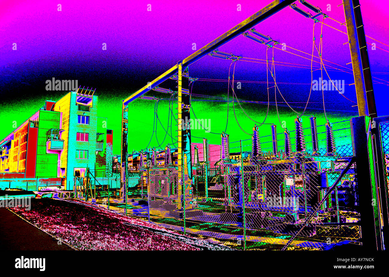 Electromagnetic pollution hi-res stock photography and images - Alamy