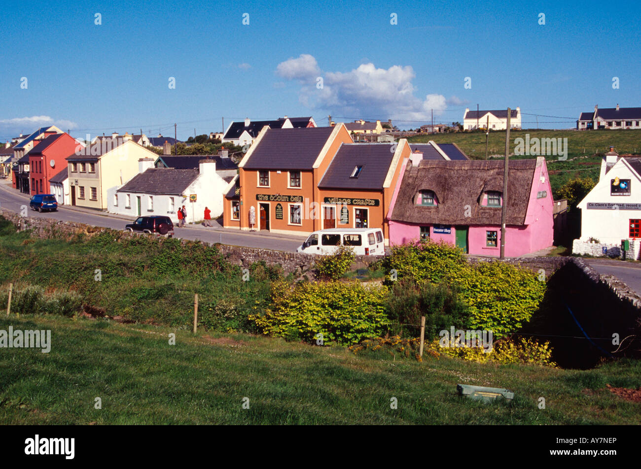 fisher street doolin village thatched gift shop county clare ireland ...