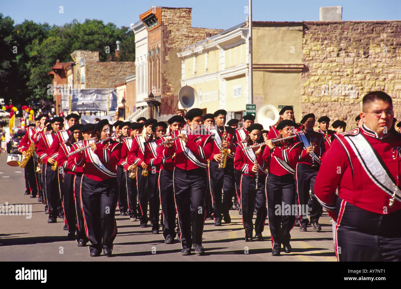 Small town marching band hi-res stock photography and images - Alamy