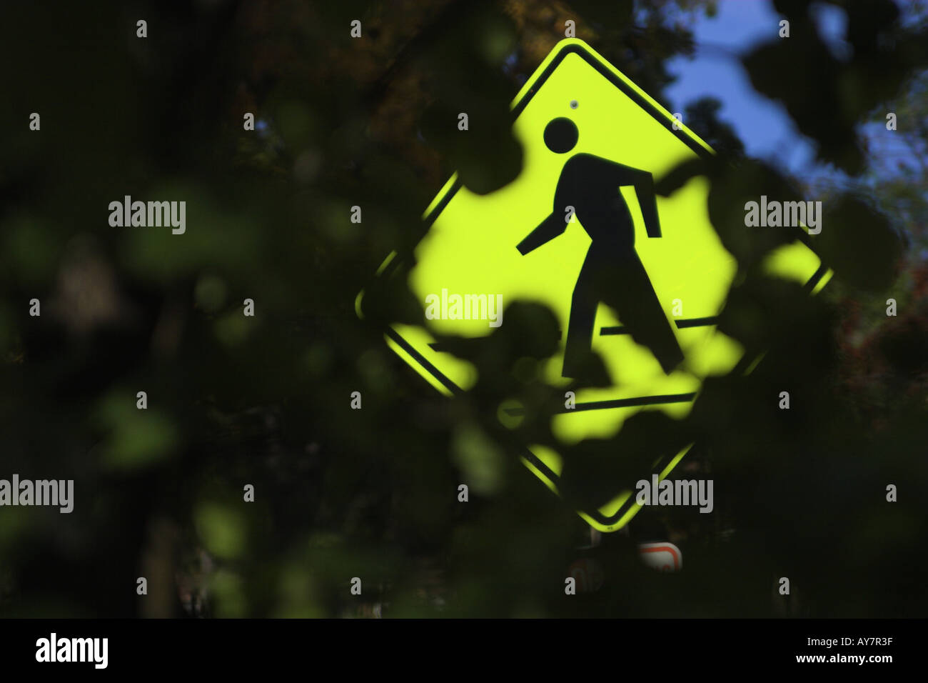 Partially hidden sign hi-res stock photography and images - Alamy