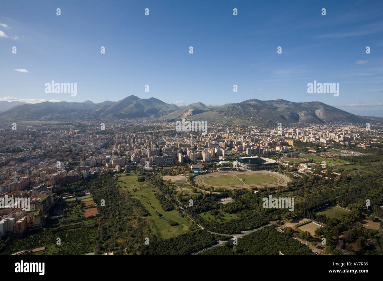 Stadium renzo barbera hi-res stock photography and images - Alamy