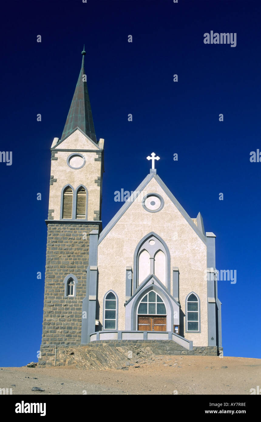 Felsenkirche, German Lutheran Church, Luderitz, Namibia Stock Photo - Alamy