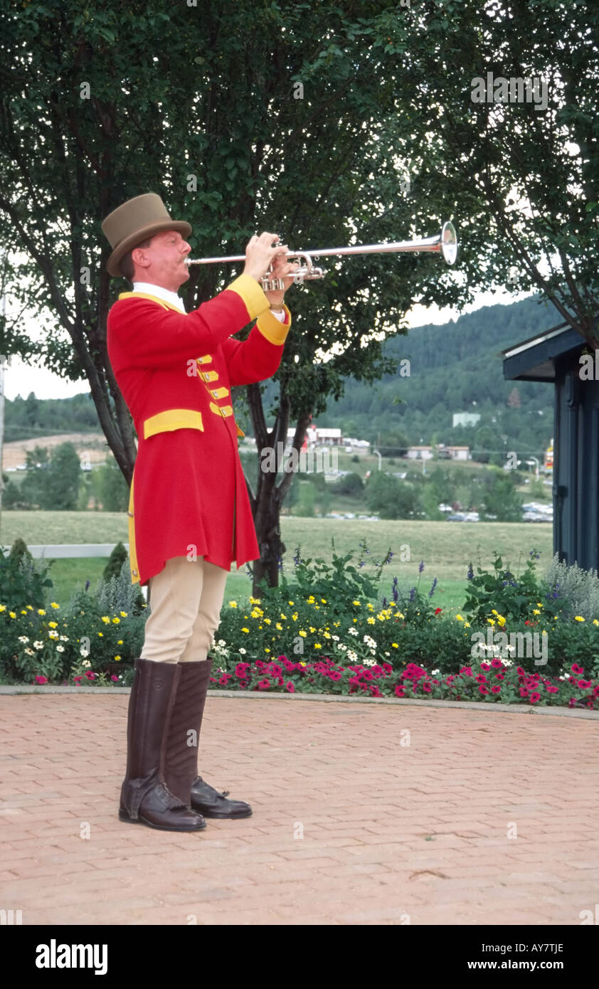 The traditional call to post at Ruidoso Downs Racetrack, in Ruidoso ...
