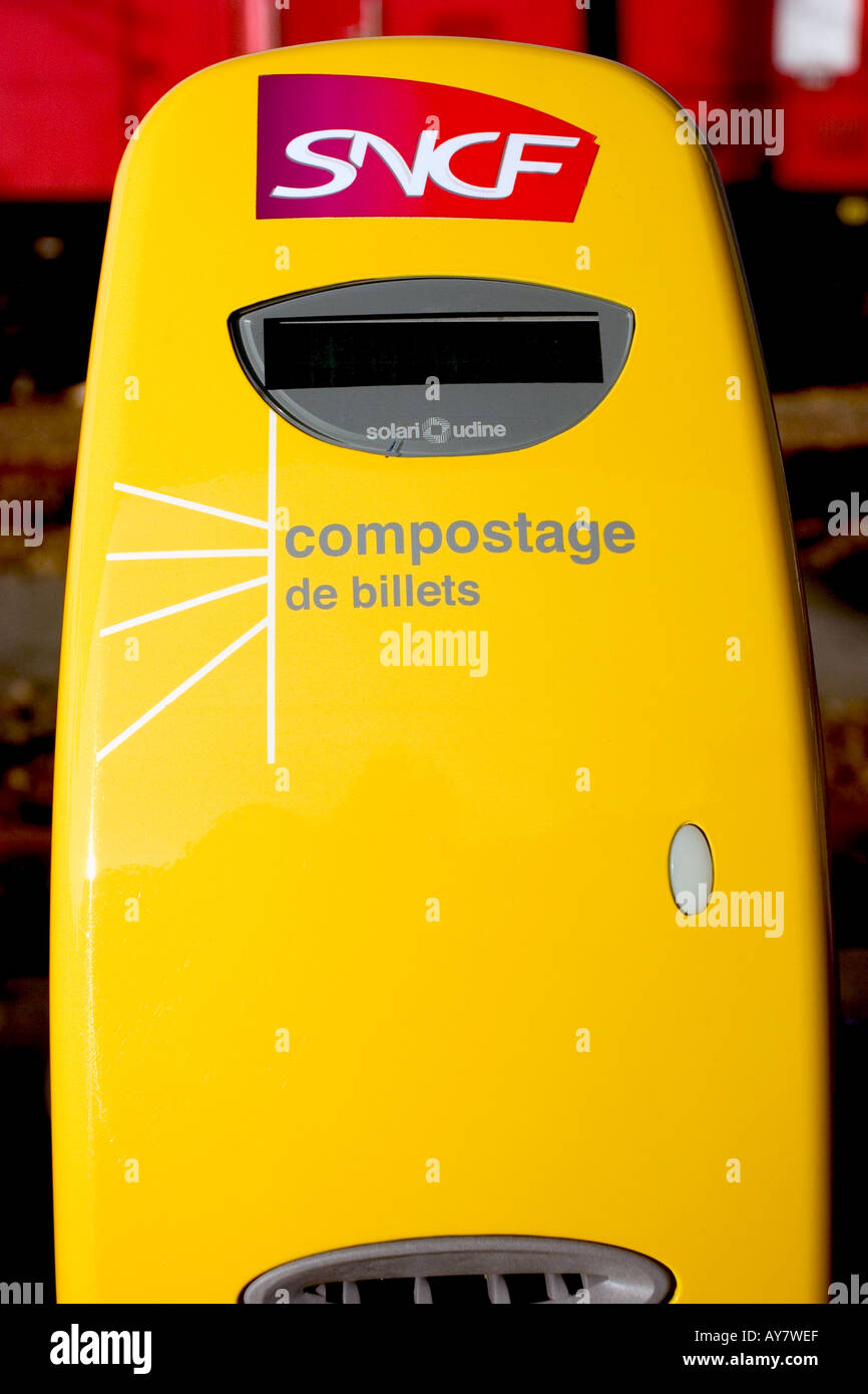 Ticket stamping machine hi-res stock photography and images - Alamy