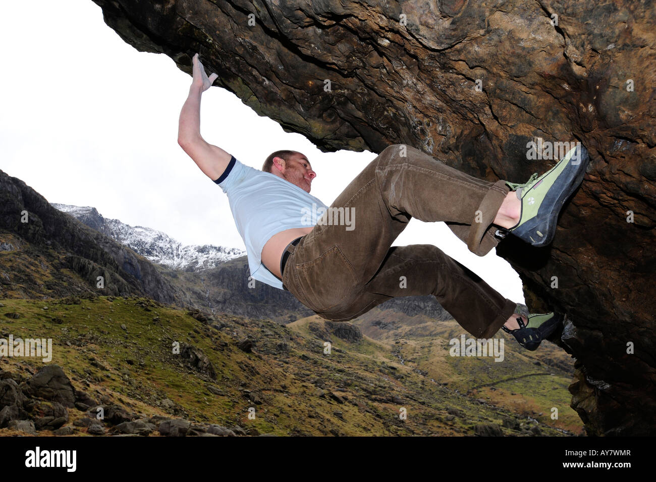 North wales snow hi-res stock photography and images - Alamy