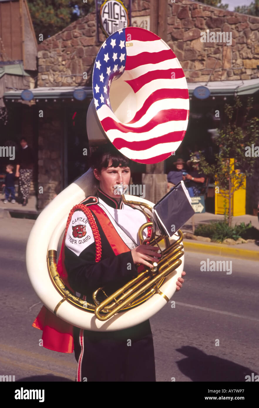 Playing tuba hi-res stock photography and images - Alamy