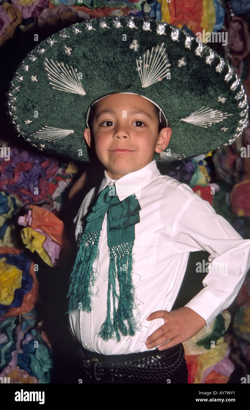 Boy with sombrero hi-res stock photography and images - Alamy