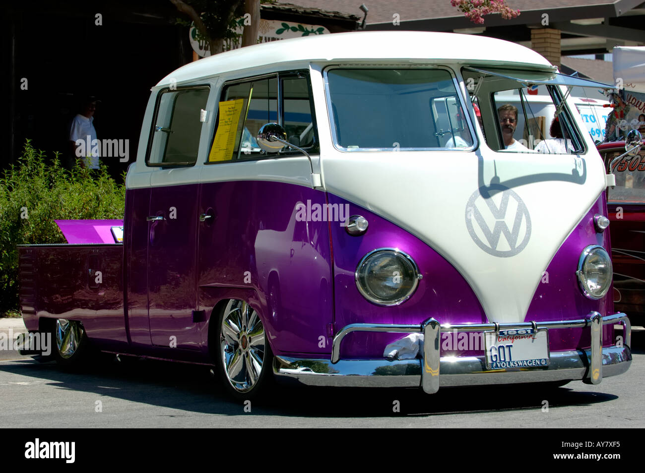 VW Volkswagen Crew Cab 1961 61 Crewcab Los Angeles California car show ...