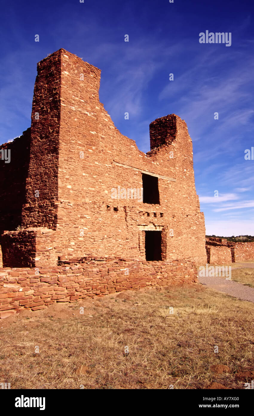 The Quarai Pueblo Ruins, Salinas Pueblo Missions National Monument, at ...