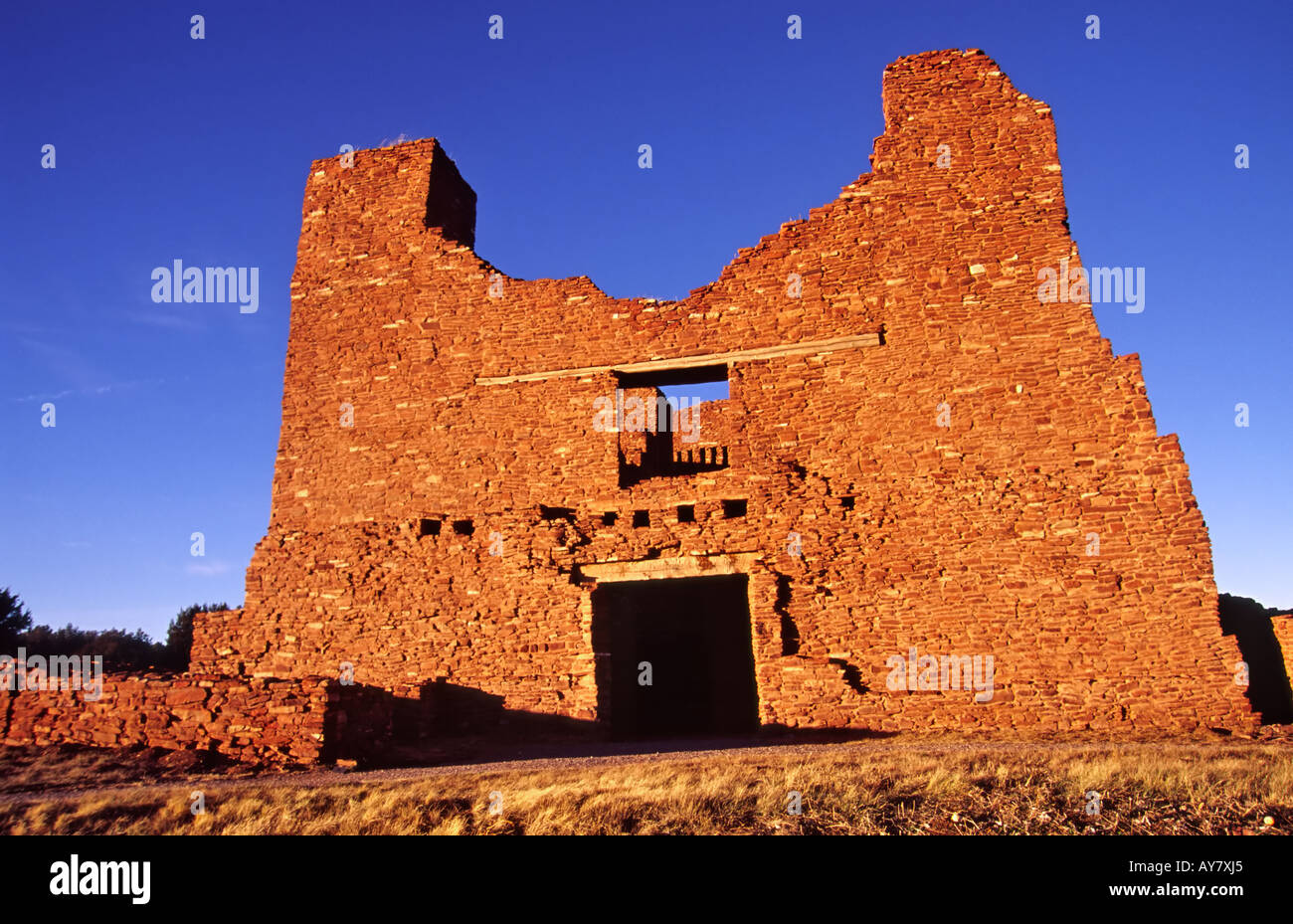 The Quarai Pueblo Ruins, Salinas Pueblo Missions National Monument, at ...