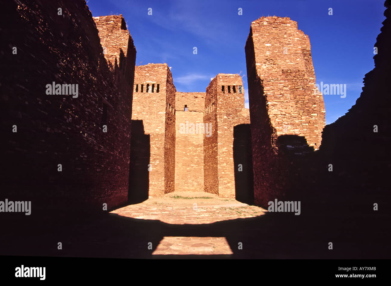 The Quarai Pueblo Ruins, Salinas Pueblo Missions National Monument, at ...