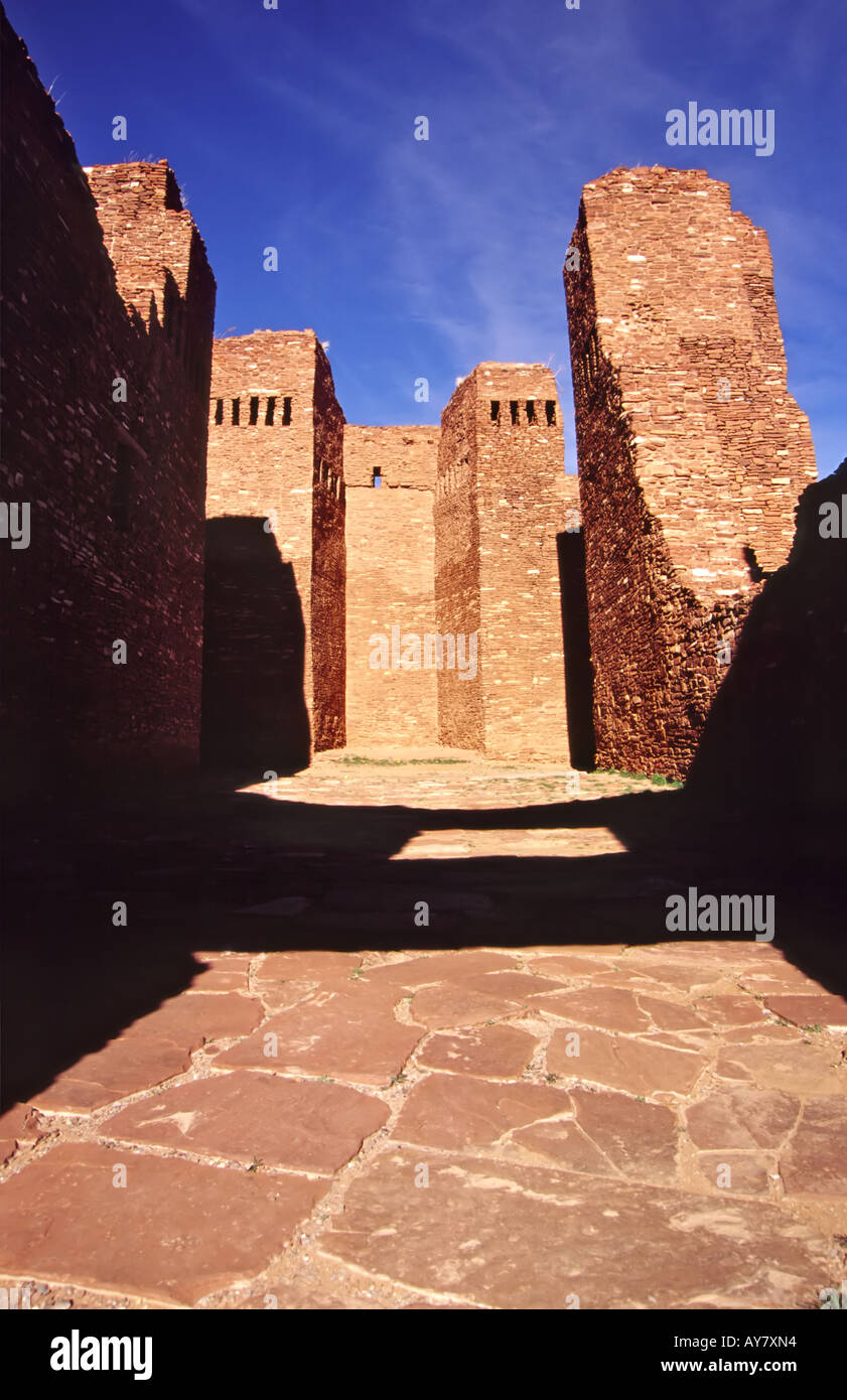The Quarai Pueblo Ruins, Salinas Pueblo Missions National Monument, at ...