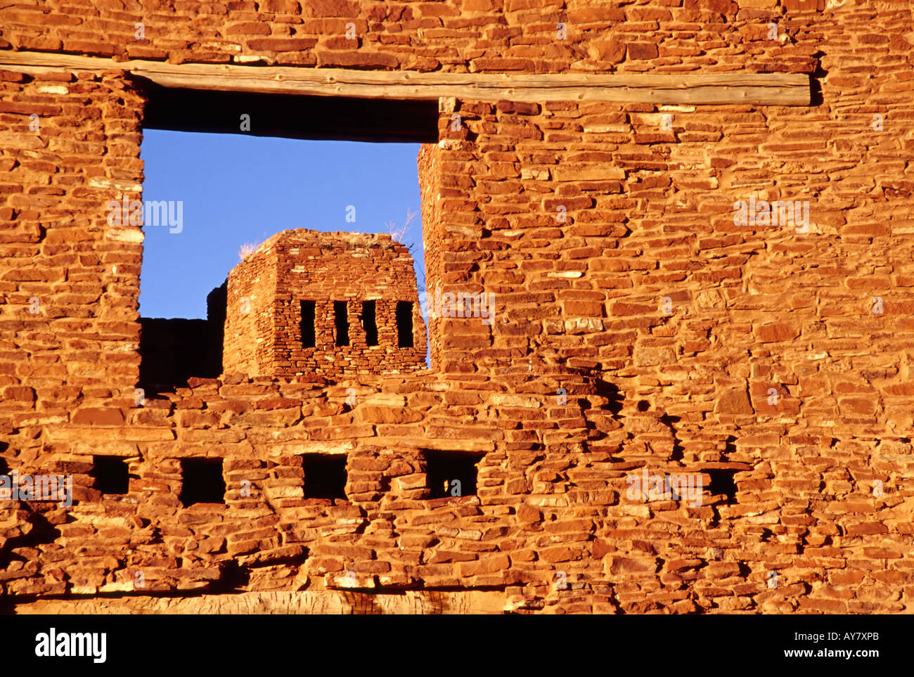 The Quarai Pueblo Ruins, Salinas Pueblo Missions National Monument, at ...