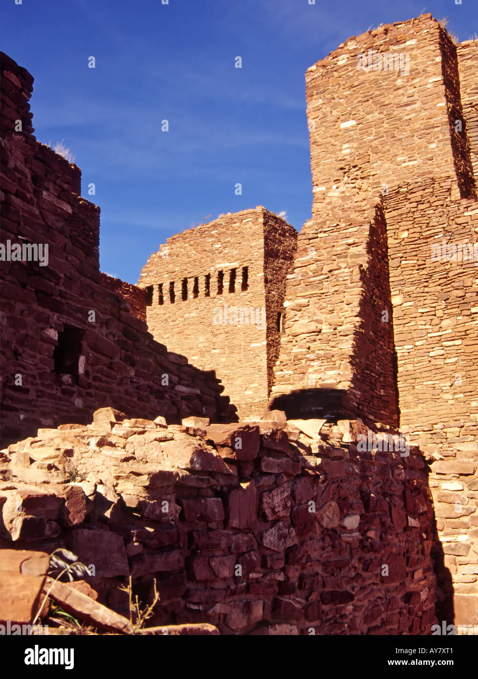 The Quarai Pueblo Ruins, Salinas Pueblo Missions National Monument, at ...