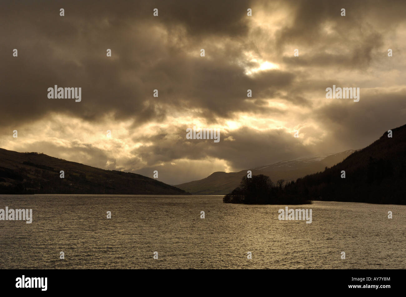 Loch tay sunset hi-res stock photography and images - Alamy
