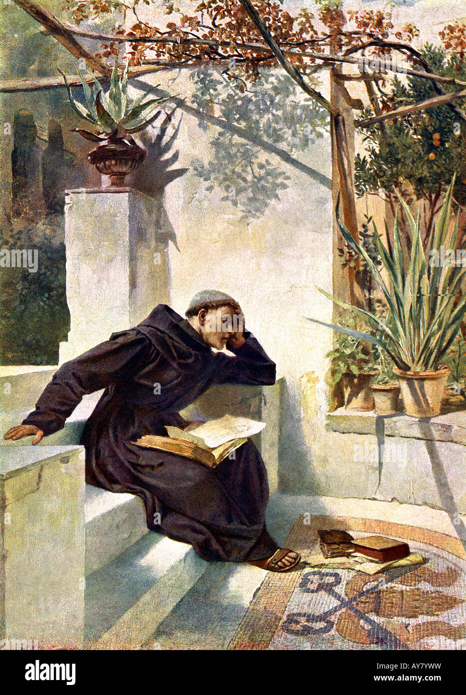 Martin Luther Monk Physical Description