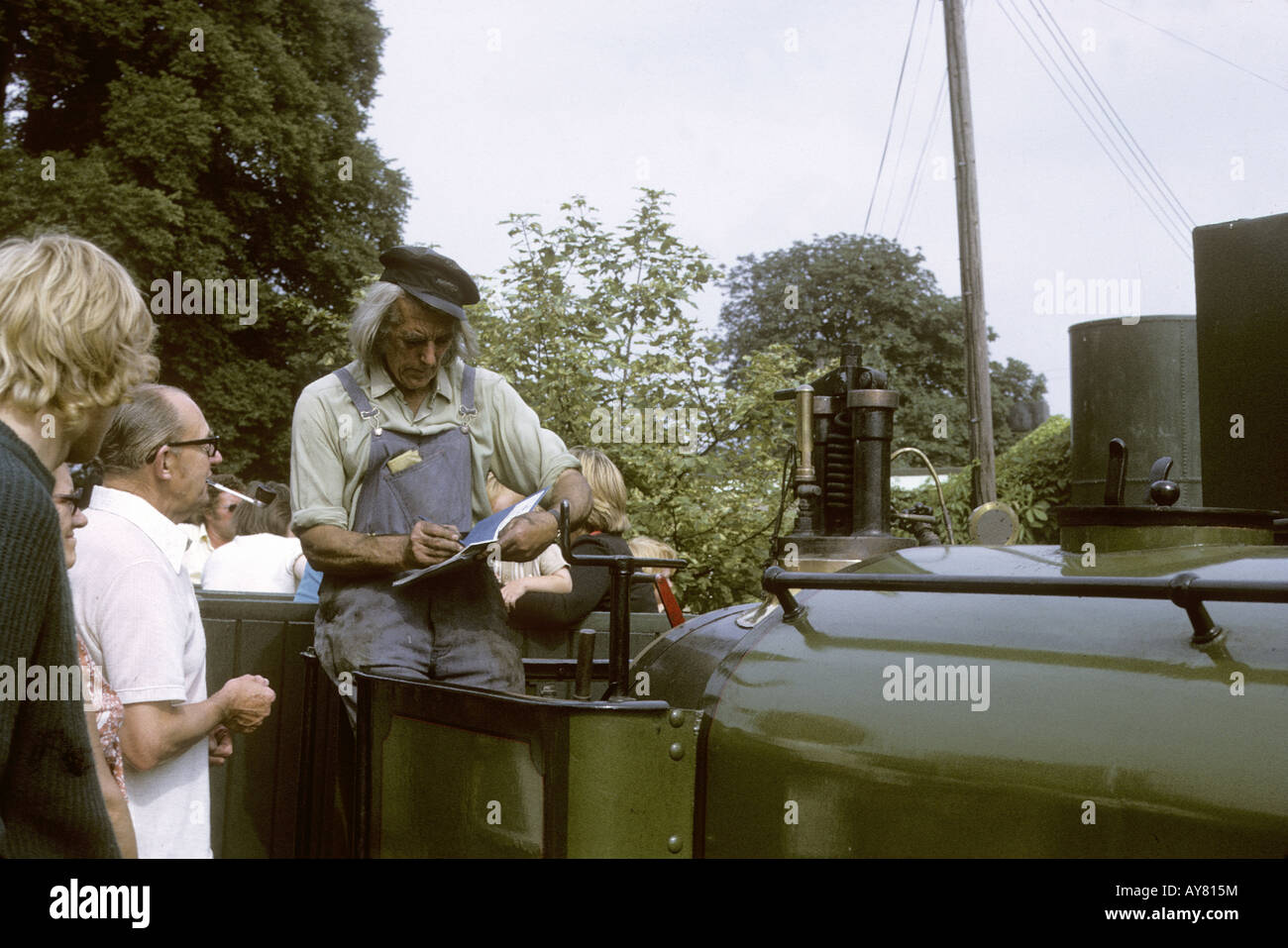 Alan Bloom At Bressingham September 1975 Stock Photo - Alamy