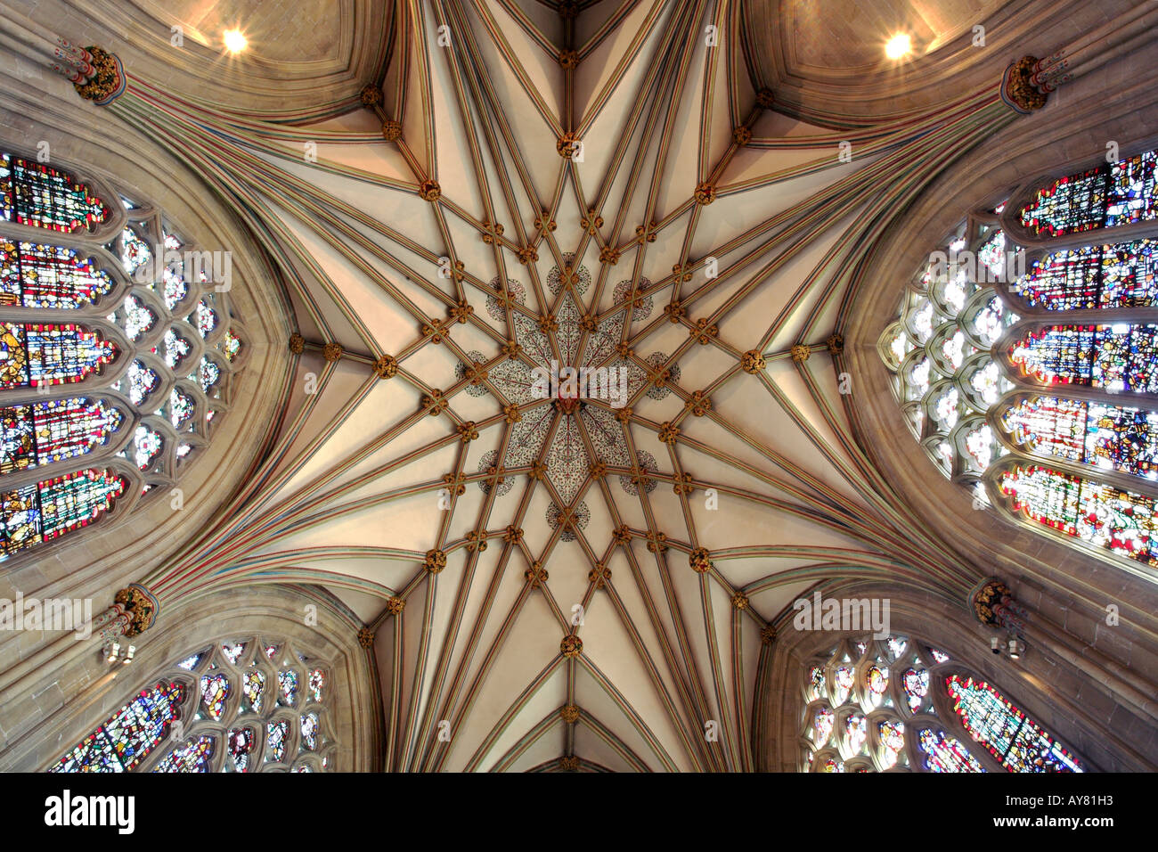 Wells cathedral vaulting hi-res stock photography and images - Alamy