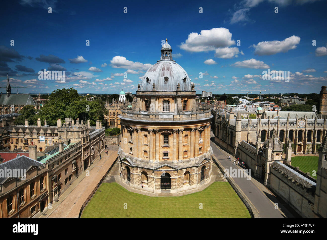 Radcliffe camera aerial hi-res stock photography and images - Alamy