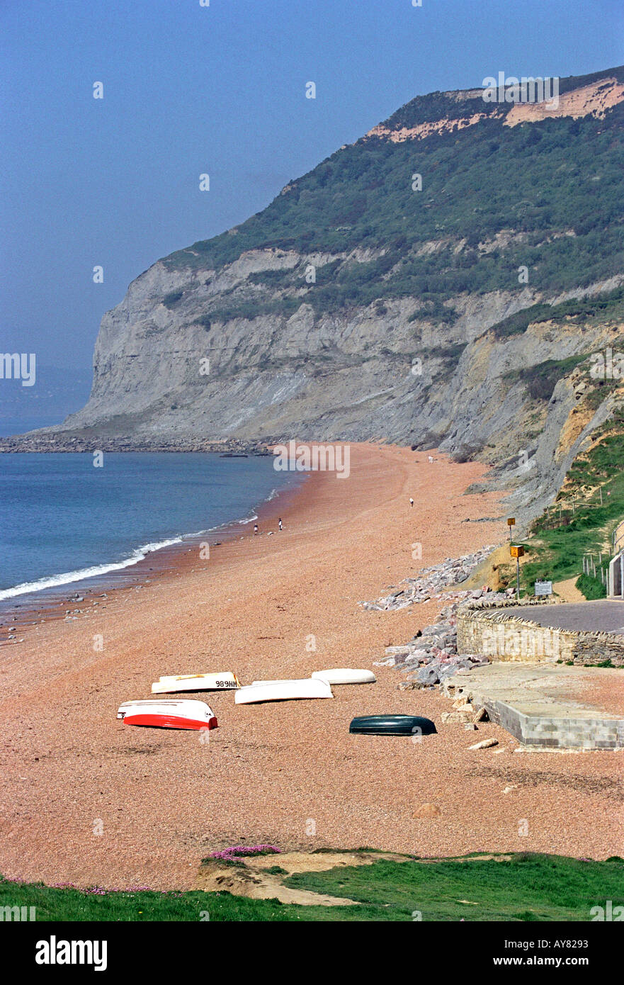 Seatown Beach in Dorset Britain UK Stock Photo - Alamy