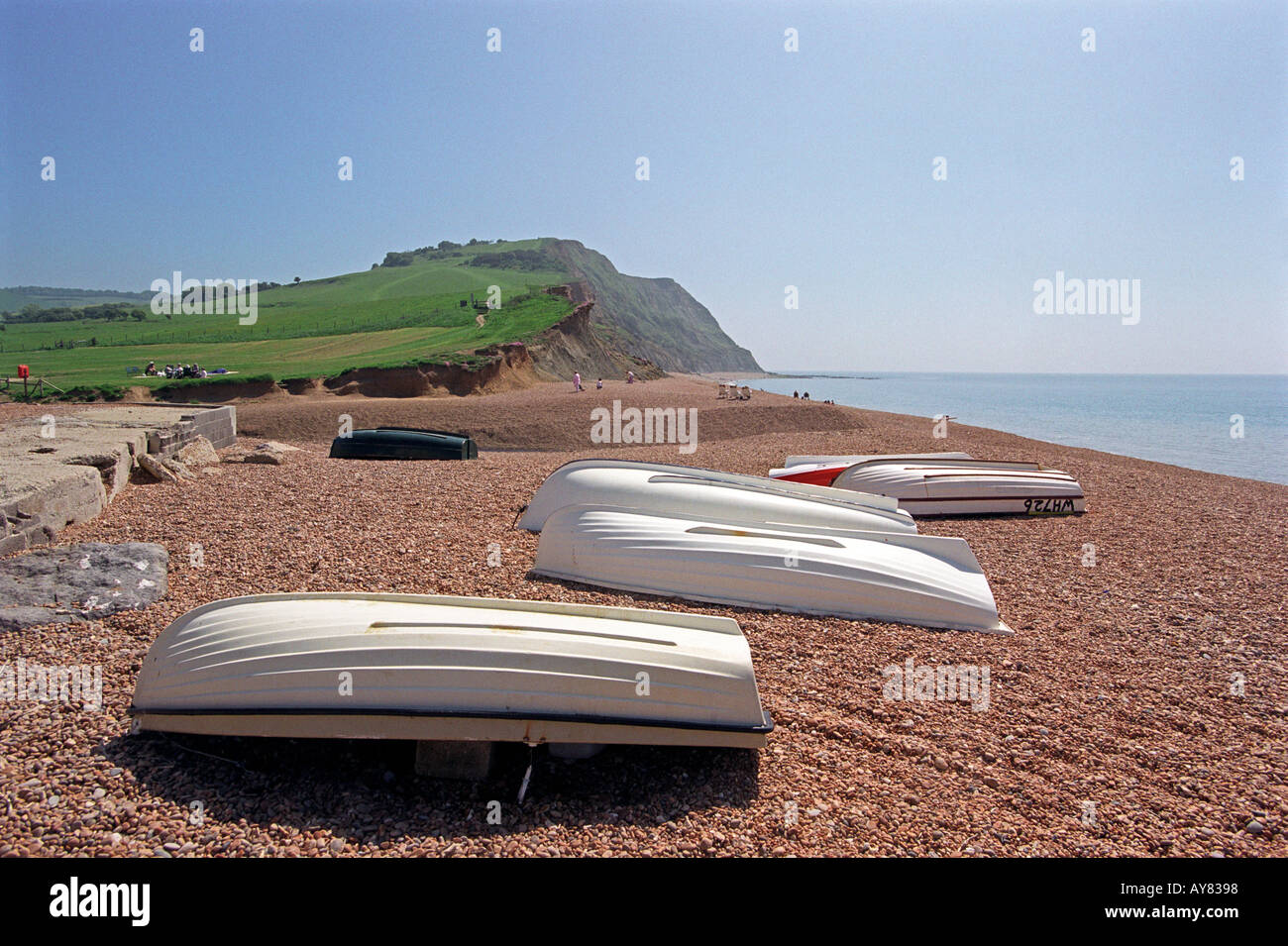 Seatown Beach in Dorset Britain UK Stock Photo - Alamy