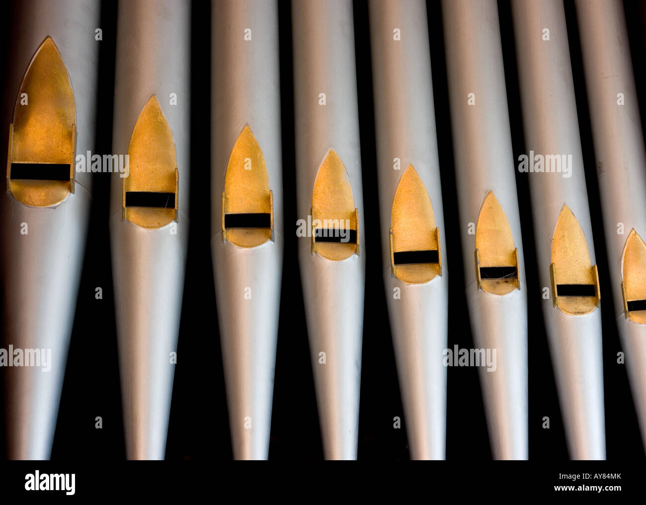 Church organ pipes Stock Photo - Alamy