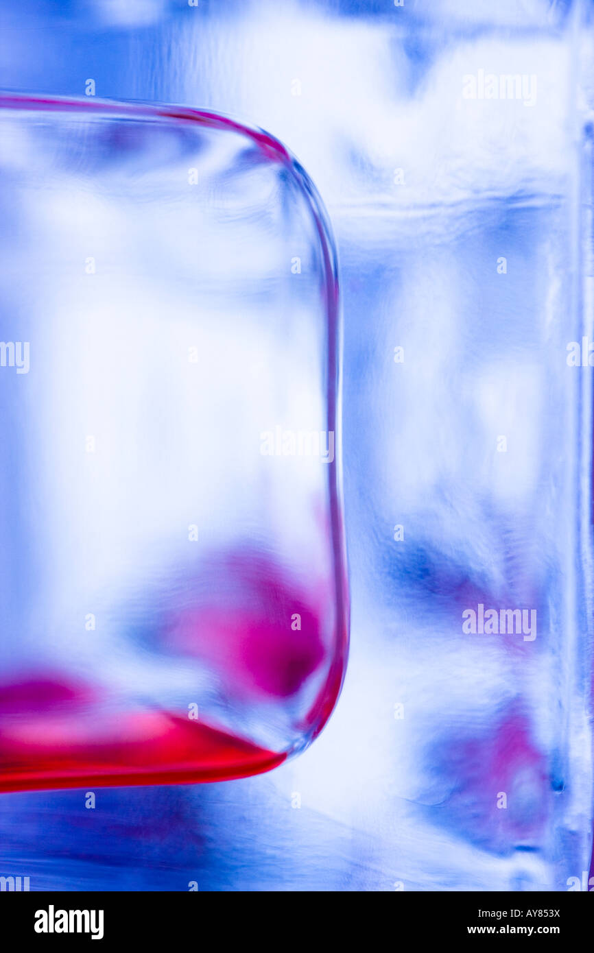 Abstract Image of Light Through Coloured Glass Stock Photo - Alamy