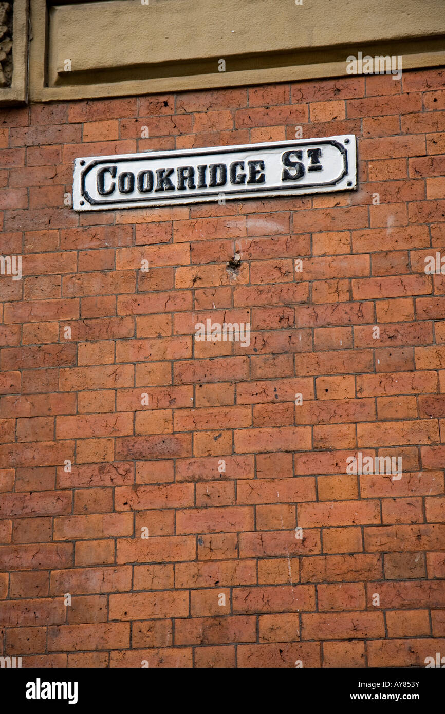 Great George Street sign , Leeds city centre , West Yorkshire Stock ...