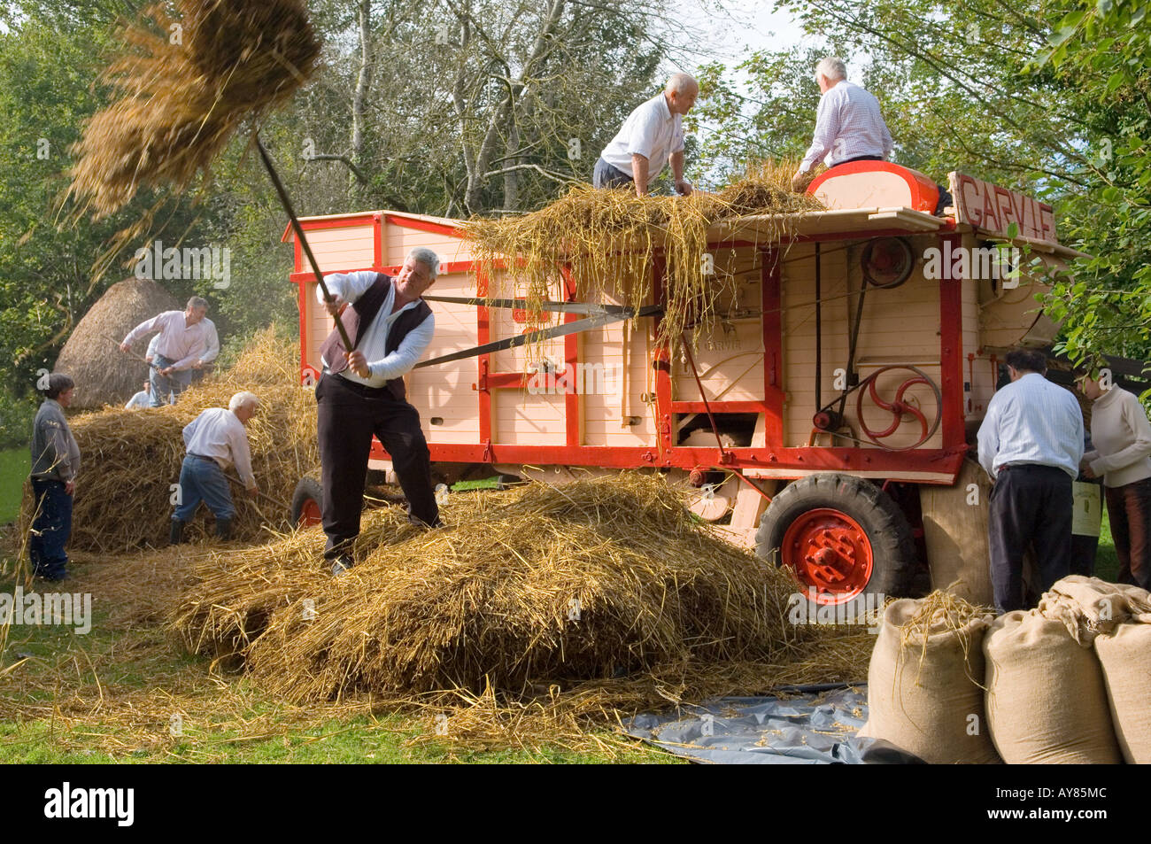 Bunratty Folk Park at Bunratty Castle, County Clare, Ireland ...