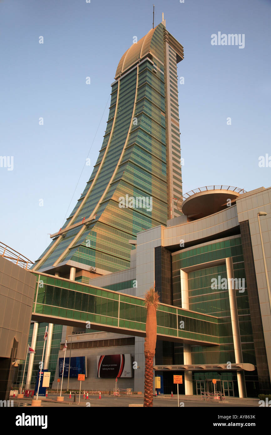 Bahrain Manama Financial Harbour Building Stock Photo - Alamy