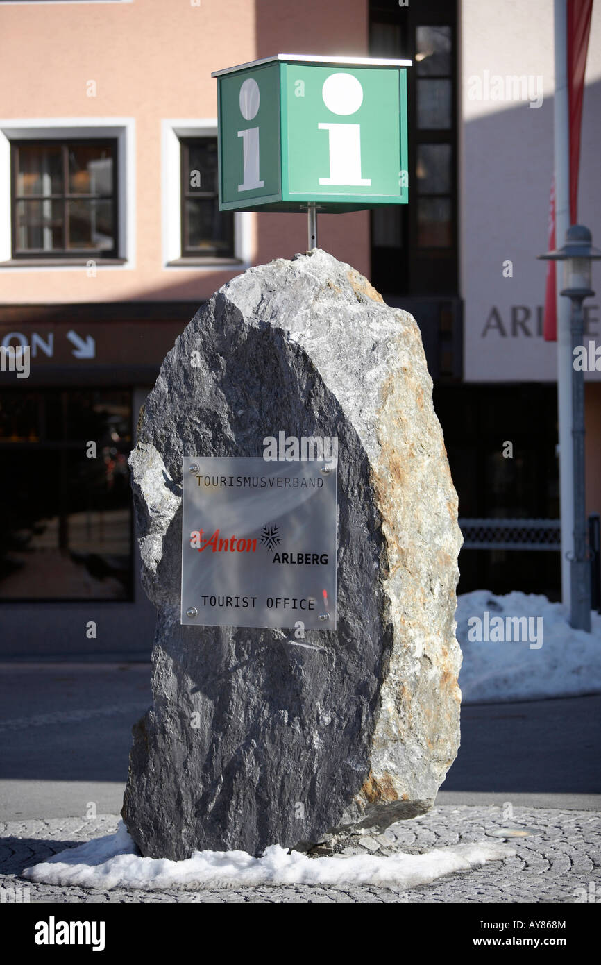 Information Centre sign Stock Photo - Alamy