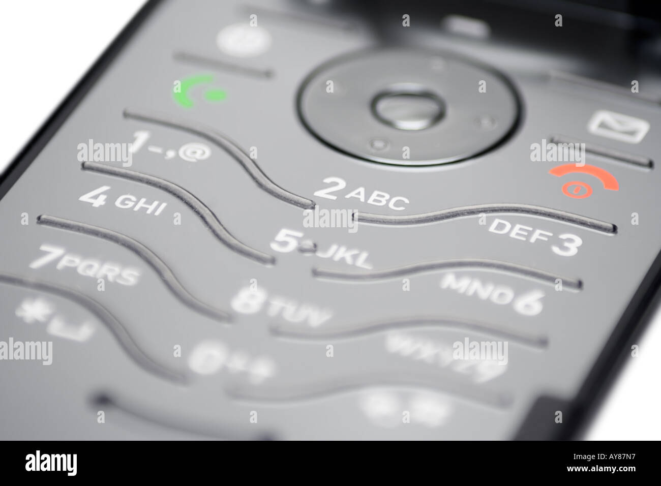 Cell Phone Keypad (Close View Stock Photo - Alamy