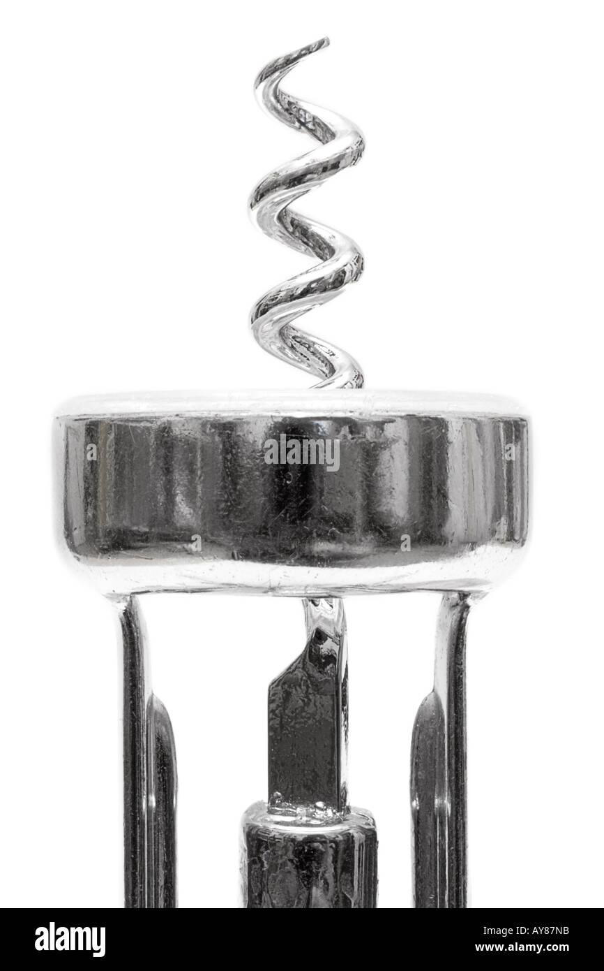 Open spiral corkscrews hi-res stock photography and images - Alamy