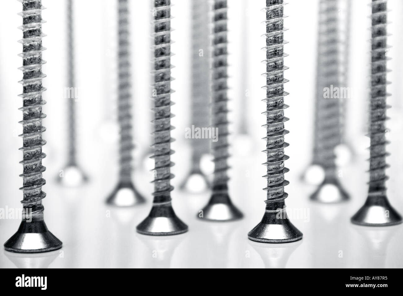 Standing Screws II Stock Photo - Alamy