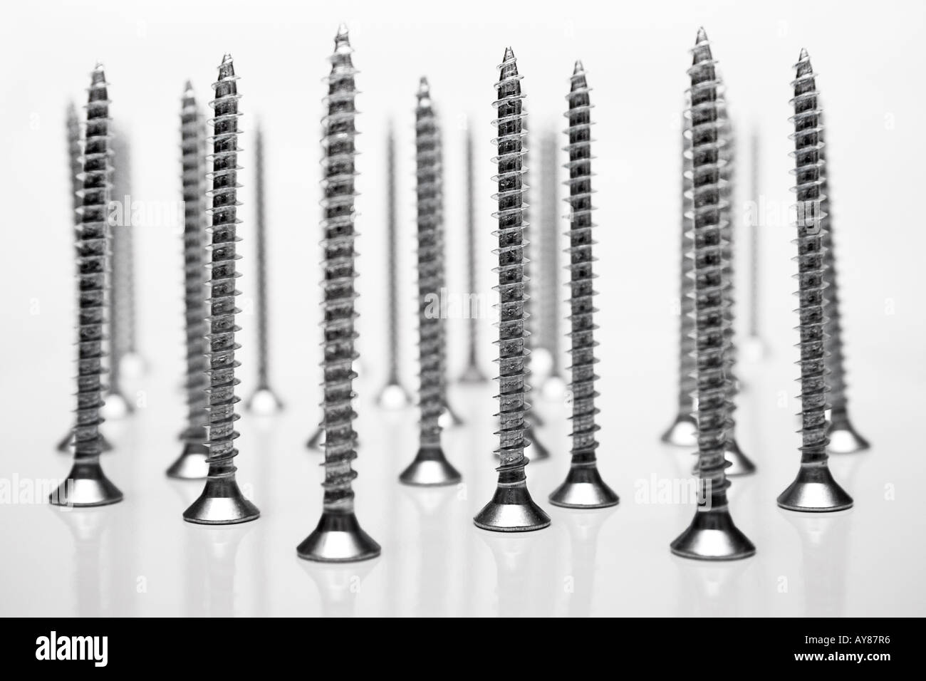 Standing Screws III Stock Photo - Alamy