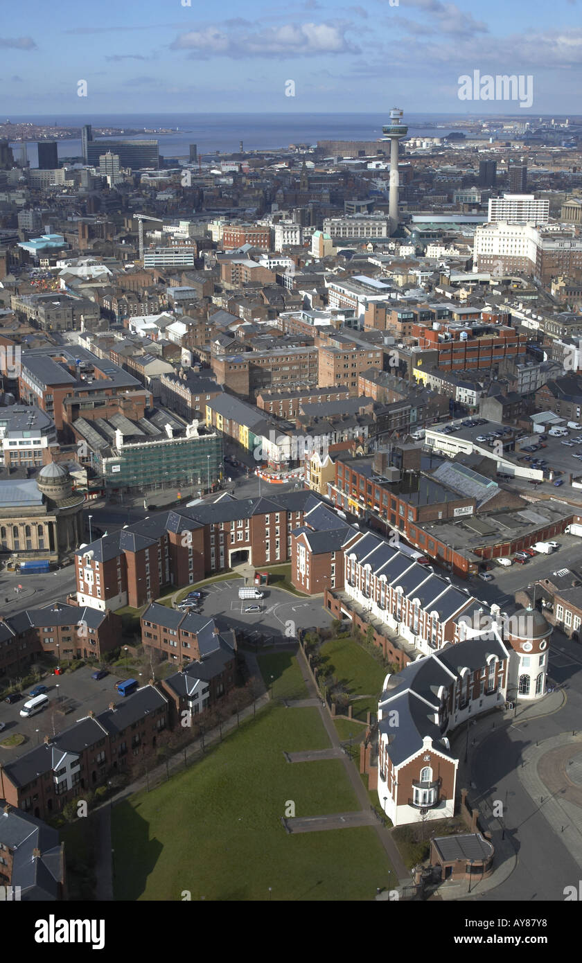 View of Liverpool from Liverpool Cathedral Stock Photo - Alamy