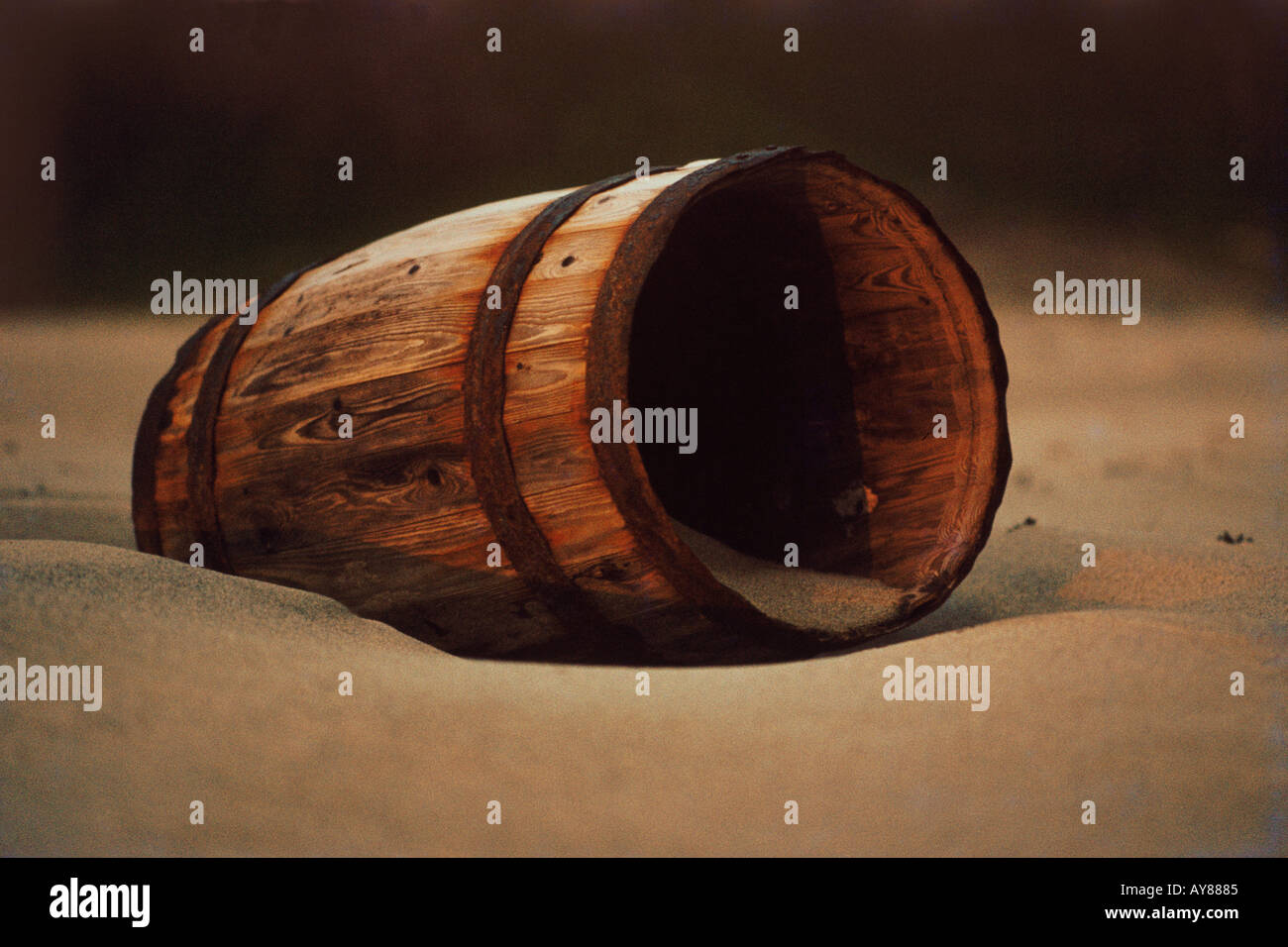 Empty Wooden Barrel High Resolution Stock Photography and Images - Alamy