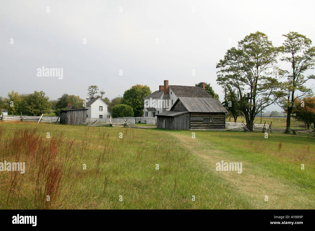The Bushong Farm, New Market Battlefield State Historical Park ...