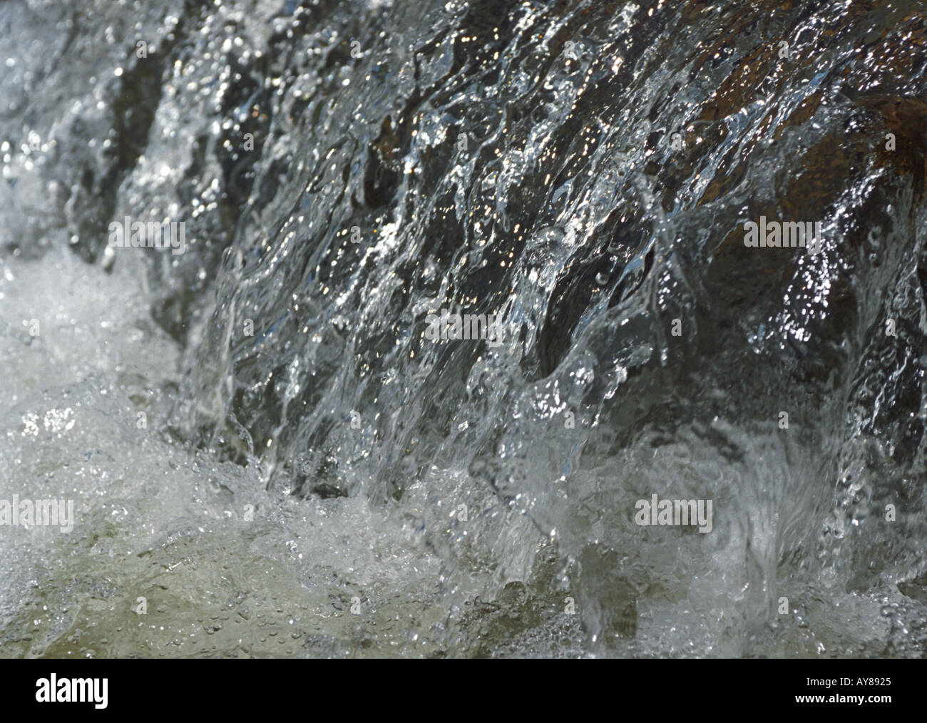 Spurt of water and sprays Altai Russia Stock Photo - Alamy