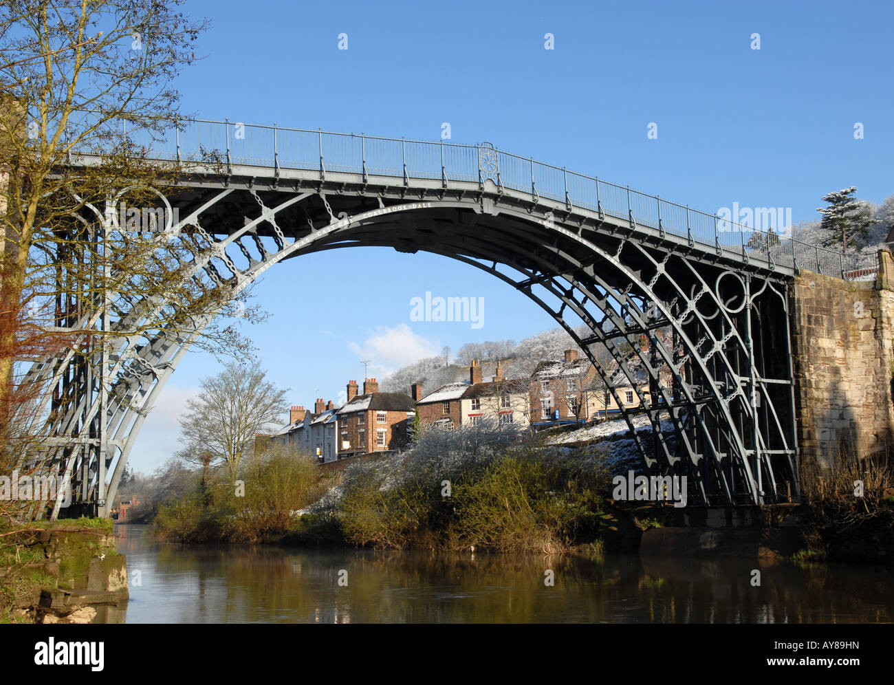 Iron bridge ironbridge in shropshire hi-res stock photography and ...