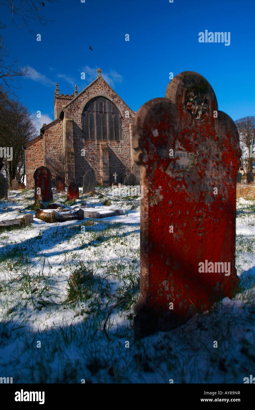St Michael and All Angels church princetown dartmoor england south ...