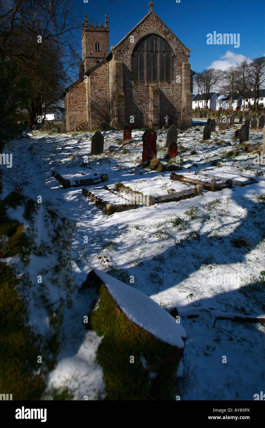 St Michael and All Angels church princetown dartmoor england south ...