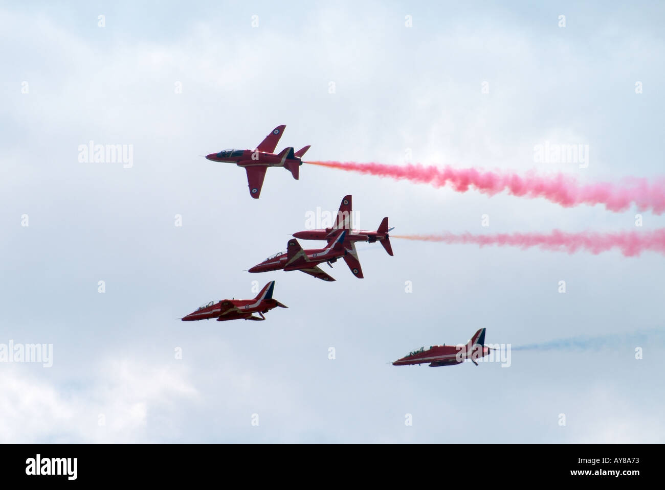 The RAF Red Arrows Stock Photo - Alamy