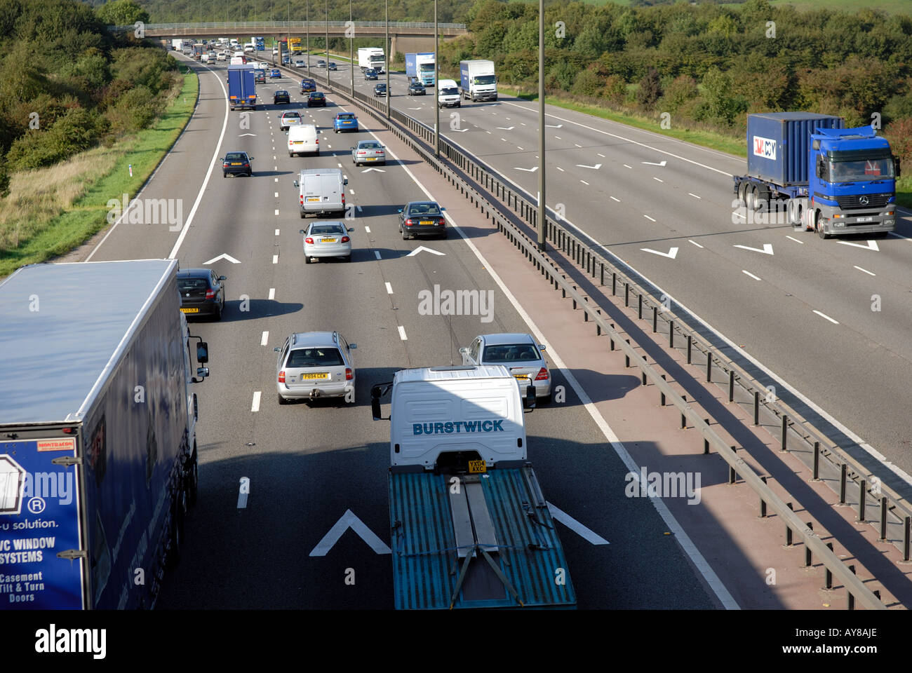 Overtaking on motorway hi-res stock photography and images - Alamy