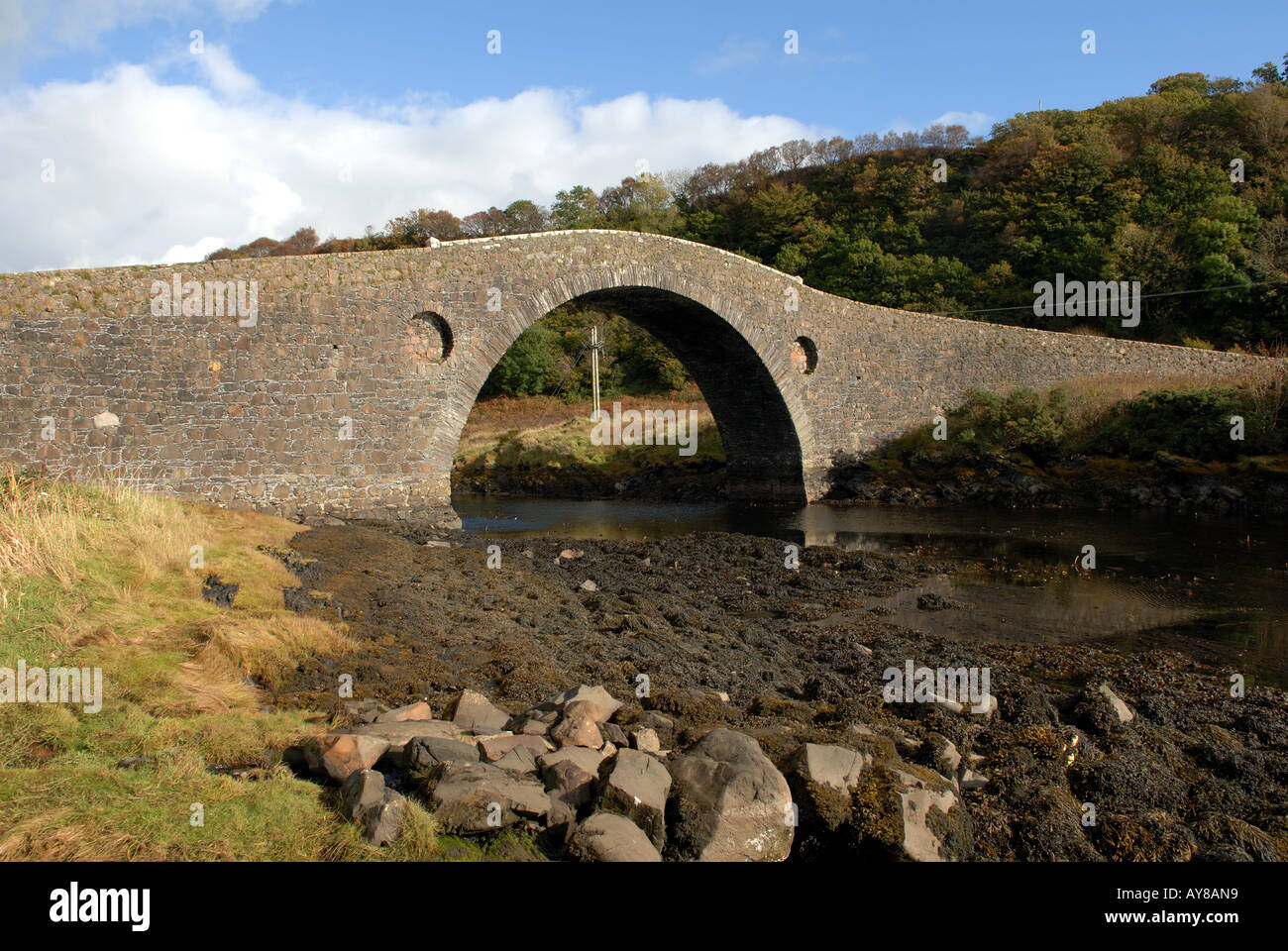 Atlantic Bridge Scotland Stock Photo - Alamy
