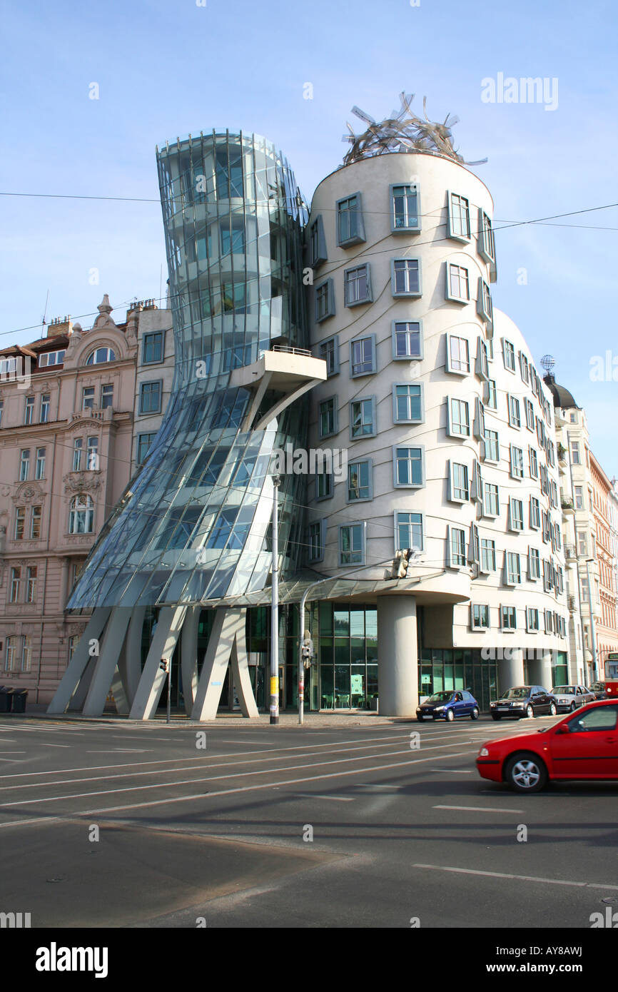 Fred and Ginger Dancing House - modern architecture, Prague Czech ...