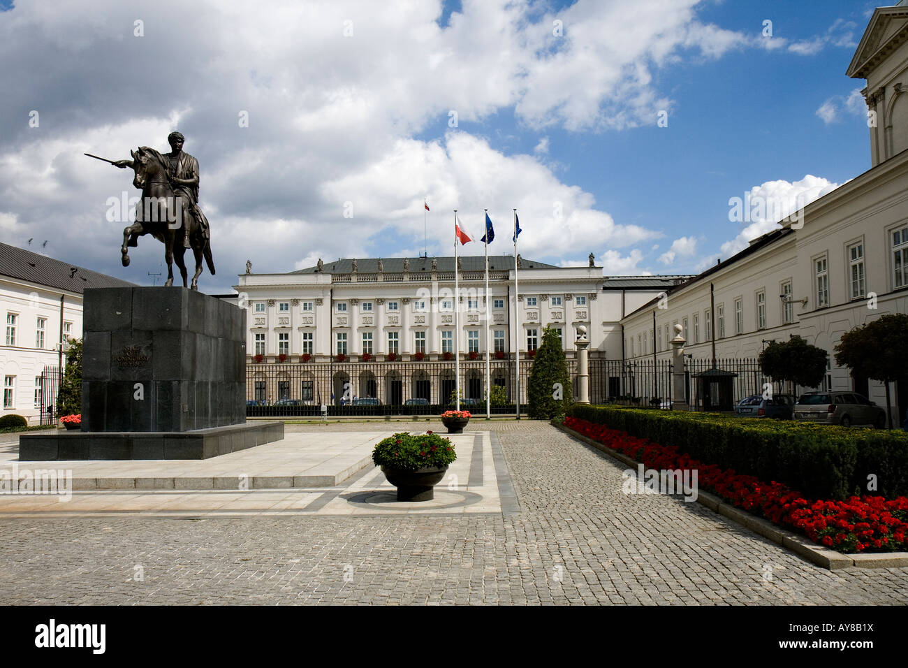 Official Residence Of President Of Poland High Resolution Stock ...